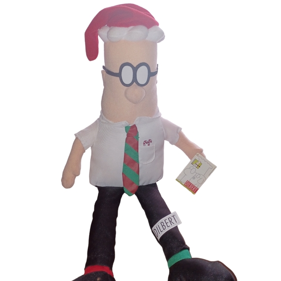 toy factory | Toys | New Dilbert Christmas Plush Figure 2 Long With ...